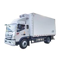 China 2 Axle 6 Wheels 4x2 Foton Cooling Van Freezer Truck Refrigerated Box Truck with Dimensions L x W x H mm 5995*2456*3600 for sale