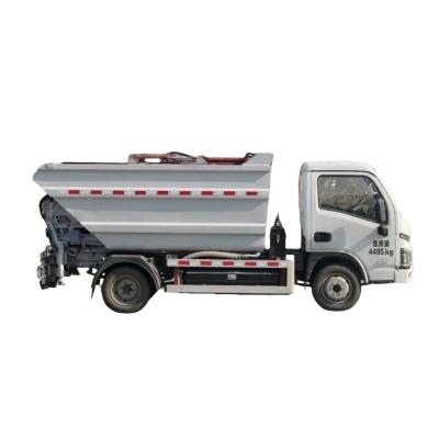 China Custom's Requirement Met Pure Electric 4-Sided Self-Loading Garbage Truck for Streamlining Waste Collection Efficiency for sale