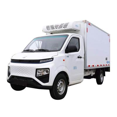 China 1-10T Capacity Foton Mini Refrigerated Truck Freezer Small Refrigerated Box Truck Gasoline 2 Tons Manual Transmission for sale