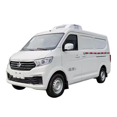 China 1-2 Tons Ice Cream Transport Truck for Urban Delivery Chang'an Small Refrigerated Truck GVW 10-15T for sale
