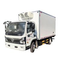 China Dongfeng 5 to 7 Ton Refrigerated Truck Your One-Stop Solution for Meat Vegetable and Fish Transport for sale