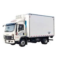 China 11-20T Load Capacity HOWO Refrigeration Freezer Semi-trailer Small Cooling Truck for Vegetable Transportation for sale