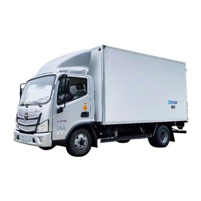 China 150 250hp Euro 3 Small Foton Refrigerated Transport Truck for Cold Chain Transport of Fresh Vegetables for sale