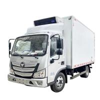 China Dimensions L x W x H mm 5995x2250x3250 mm Foton Omar Refrigerated Truck for Seafood and Live Fish ≤5T for sale
