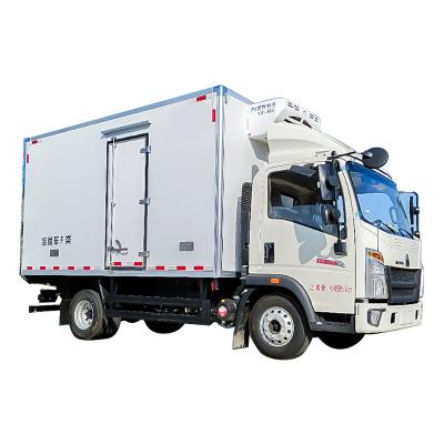 China 20 Minute Refrigeration Howo Ice Cream and Frozen Food Transport Truck with Fuel Type Diesel for sale