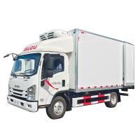 China Isuzu 18 Cubic Meter Refrigerated Truck for Transporting Pork Strips -20 Temperature Diesel Fuel Type for sale