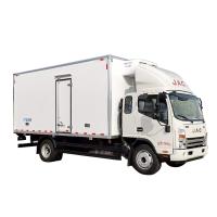 China Customizable Refrigerated Truck for Seafood Transportation Box Dimensions L x W x H mm 5175*2300*2300 Capacity Load 1-10T for sale