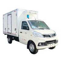 China Fresh and Frozen Transport Foton V13m Refrigerated Truck with 4100*2100*2100 Box Dimensions for sale