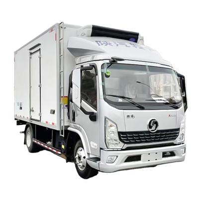 China Fresh Meat and Vegetable Preservation Cold Chain Truck -20 Temperature Range 4x2 Refrigerated Truck Manual Transmission for sale