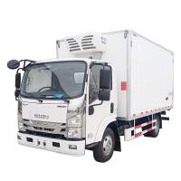 China Temperature-Controlled Transport 4L Engine Capacity Qingling Isuzu 6-ton Refrigerated Truck Vegetable Fresh-keeping Truck for sale