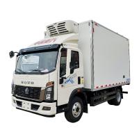 China Howo 4x2 Refrigerated Truck for Frozen and Freshly Preserved Vegetables -20°C Temperature Range ≤5T Gross Vehicle Weight for sale