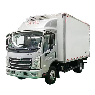 China Pure Electric Foton Refrigerated Truck for Fruit and Vegetable Transport Euro 3 Emission Standard for sale