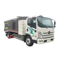 China Custom's Requirement Electric Pressure Cleaning Truck Eco-Friendly Performance with Pure Energy for sale