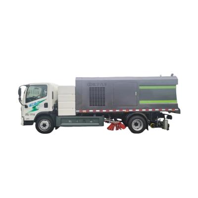China Custom's Requirement Electric High Pressure Street Washing and Cleaning Sweepers for Chinese Municipal Sanitation Vehicles for sale