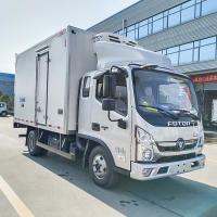 China Frozen Food Transport Made Easy with Foton 4.2 Meters Refrigerated Truck Euro 3 Emission Standard Guaranteed Performance for sale