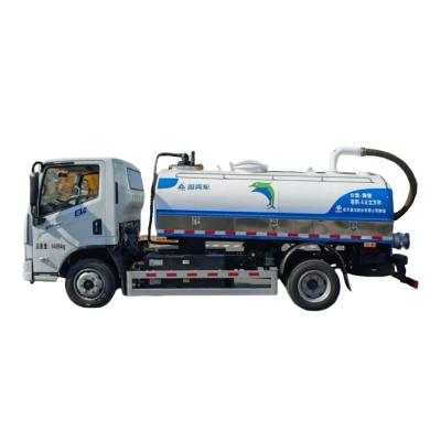 China Sewage Management with Pure Electric Energy Type Leading of Custom's Requirement Septic Tank Pumping Trucks for sale