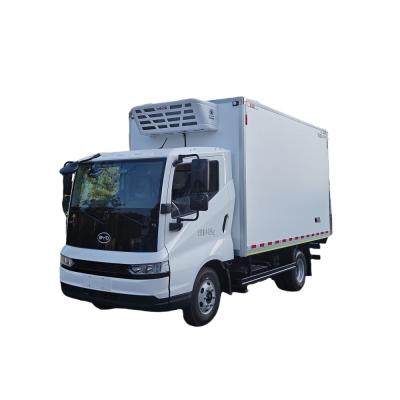 China Electric Refrigerated Box Truck 4*2 Diesel for Frozen Meat and Chicken Energy type Pure Electric for sale