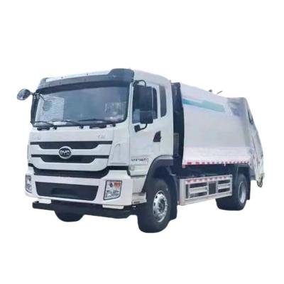 China Custom's Requirement Pure Electric 12-Cubic Meter Compression Garbage Truck for Environmentally-Friendly Waste Management for sale