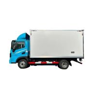 China Pure Electric Mini Cargo Van Refrigerated Truck For Food Transportation for sale