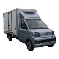 China Small Freezer Refrigerated Box Truck With Side Door Euro 4 Emission Standard for sale