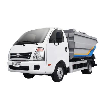 China Custom's Requirement Fulfilled Pure Electric Self-Loading Garbage Truck with Zero Emissions and Autonomous Waste Collection for sale