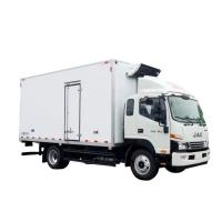 China Jianghuai Junling A8 160HP 4X2 4.015m Refrigerated Truck Ideal for Transportation Needs for sale
