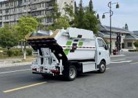 China Urban Waste Disposal Solution with Pure Electric Dongfeng 4.5 Tons Self-Handling Garbage Truck Custom's Requirement for sale