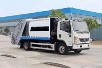 China Dongfeng God 6 Square Pure Electric Compression Garbage Truck for Custom's Requirement and Eco-Friendly Waste Handling for sale