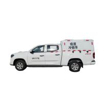 China Capacity Load 1-10T Four-drive Pickup Truck Refrigerated Van Refrigerated Truck Vaccine Drug Car with Gross Vehicle Weight ≤5T for sale