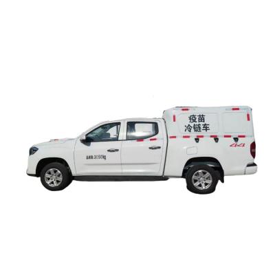 China Capacity Load 1-10T Four-drive Pickup Truck Refrigerated Van Refrigerated Truck Vaccine Drug Car with Gross Vehicle Weight ≤5T for sale