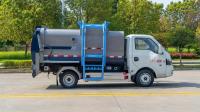 China Urban Waste Management Solution Pure Electric 4.5 Cubic Meter Kitchen Waste Collection Truck to Meet Custom's Requirement for sale