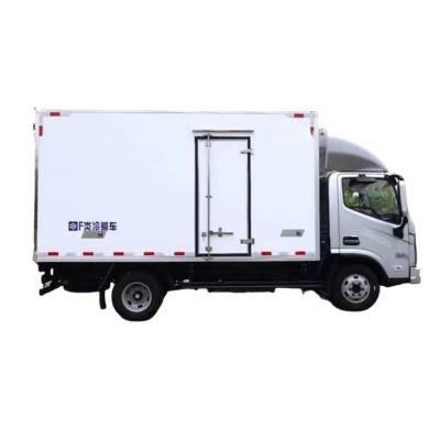 China Diesel Refrigerated Box Truck 172HP Gasoline Fuel Type Frozen Food Delivery Vehicles for sale