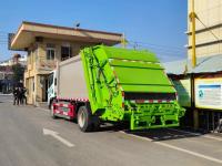 China Energy Type Pure Electric Dongfeng Hua God Series Kitchen Waste Collection Truck 4.5 Cubic Meter for sale
