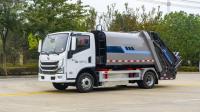 China Leading Eco Waste Management Innovation Pure Electric Energy Type Compression Garbage Truck for sale