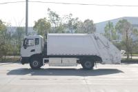 China Pure Electric Cutting Edge 4 Sided Self Loading Garbage Truck Optimizing Waste Collection Efficiency for sale