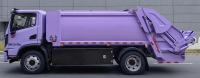 China Pure Electric 8-Square Compression Garbage Truck for Environmentally-Friendly Waste Management for sale