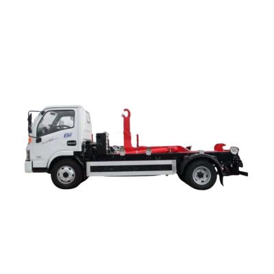 China Pure Electric Green Card Hook Arm Garbage Truck by Advanced Yuejin for Streamlined Waste Collection for sale
