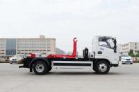 China Pure Electric Green Card Hook Arm Garbage Truck by Advanced Yuejin for Streamlined Waste Collection for sale