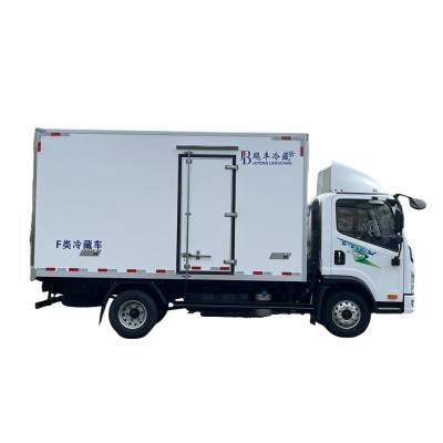 China Thermo King Cooling System Refrigerator Trucks for Temperature-Controlled Meat and Fish Transportation for sale