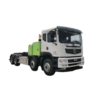 China Enhancing Waste Collection Pure Electric Energy Type Custom's Requirement Hook Arm Garbage Truck for Improved Efficiency for sale
