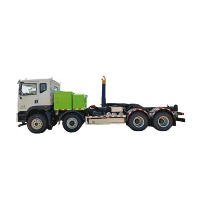 China Pure Electric Next-Gen Detachable Hook Arm Garbage Truck for Optimized Waste Handling in Urban Areas for sale