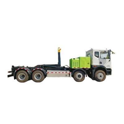 China Innovative Pure Electric Detachable Hook Arm Garbage Truck Custom's Requirement for Sustainable Waste Disposal Solutions for sale