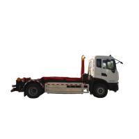China Pure Electric Detachable Garbage Truck with Detachable Hook Arm for sale