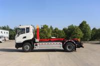 China Pure Electric Detachable Garbage Truck with Detachable Hook Arm for sale