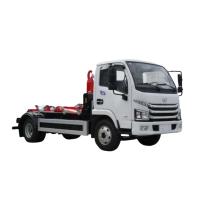 China Energy Type Pure Electric Green Card Hook Arm Garbage Truck for Custom's Requirement in Yuejin Energy for sale
