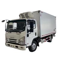 China 1SUZU 4*2 5 Tons Refrigerator Truck Freezer Refrigerator Box Transport Truck for sale