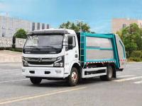 China Dongfeng Compression Pure Electric Truck For Garbage Collection Eco Friendly for sale