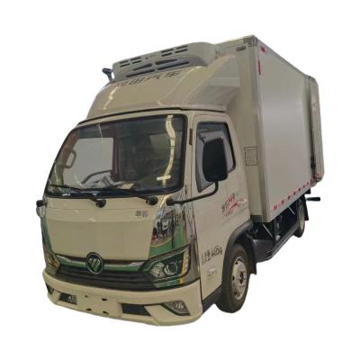 China Foton 8t Frozen Truck Meat Hook Refrigerated Truck with Euro 4 Emission Standard and Maximum Torque Nm ≤500Nm for sale