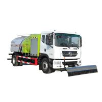 China Highly Electric Road Sweeper Cleaning Truck with Water Tank for City Street and Airport Runway Pure Electric Energy Type for sale