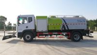 China Highly Electric Road Sweeper Cleaning Truck with Water Tank for City Street and Airport Runway Pure Electric Energy Type for sale